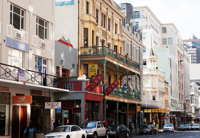 Long Street in Cape Town