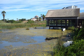 Milnerton Lighthouse in Woodbridge Island, Cape Town