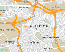 Gauteng Maps